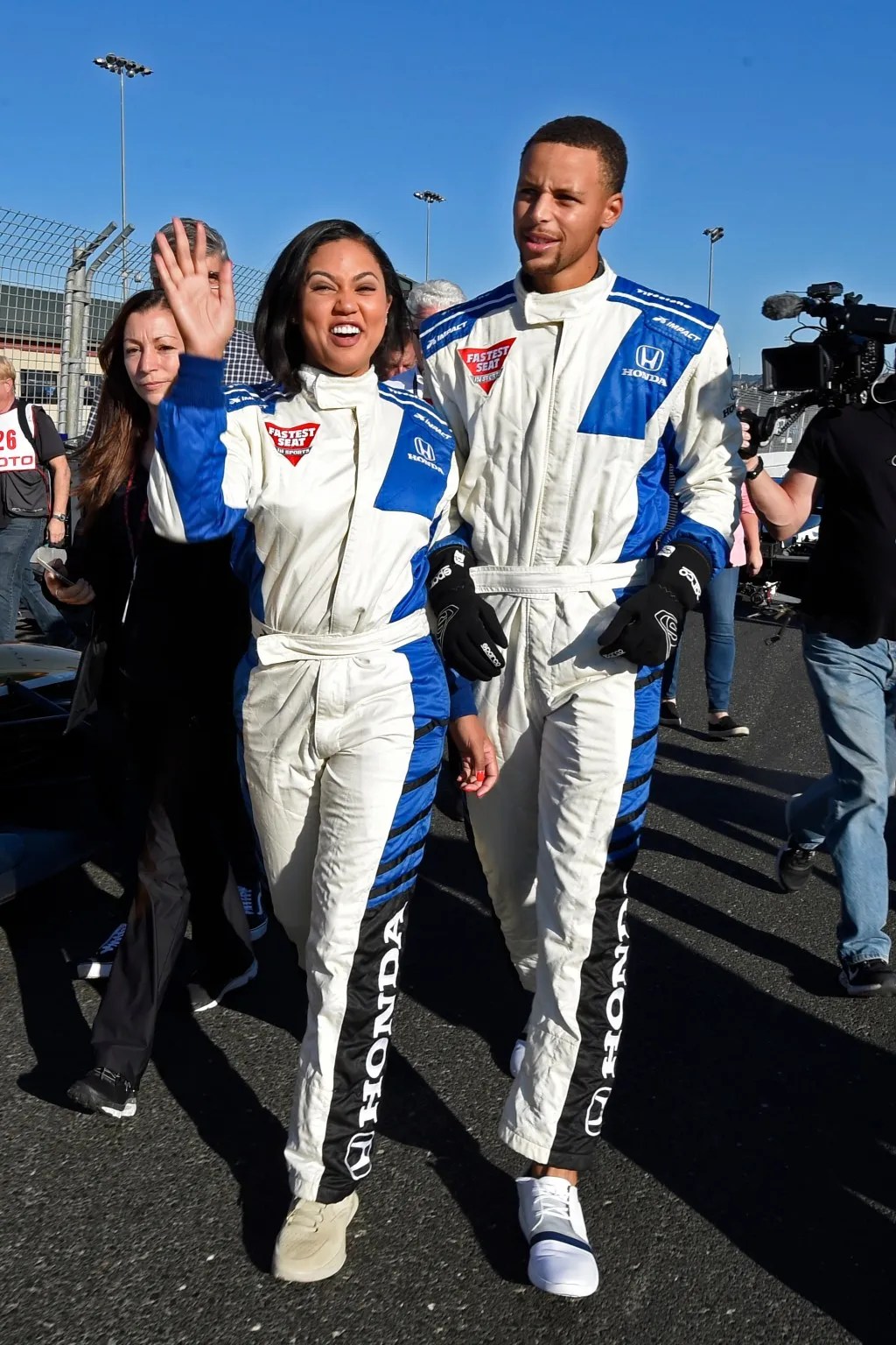 Unforgettable adventure: Mario Andretti thrills Steph Curry’s family ...