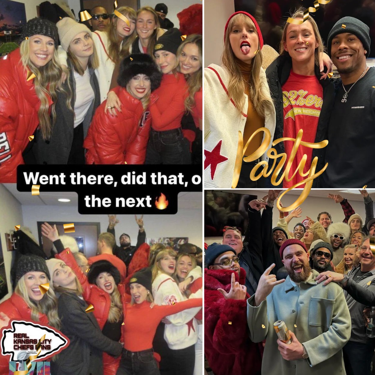 HAPPY MOMENT: Travis Kelce and Taylor Swift throw a big party with a ...
