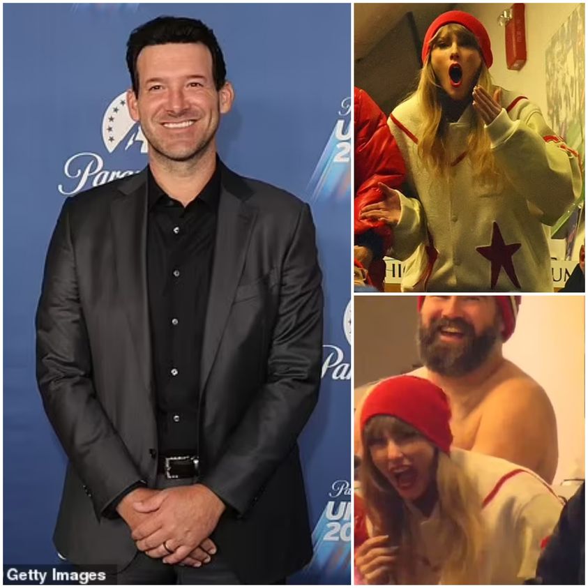 Tony Romo refers to Jason Kelce as Taylor Swift’s ‘brother-in-law ...