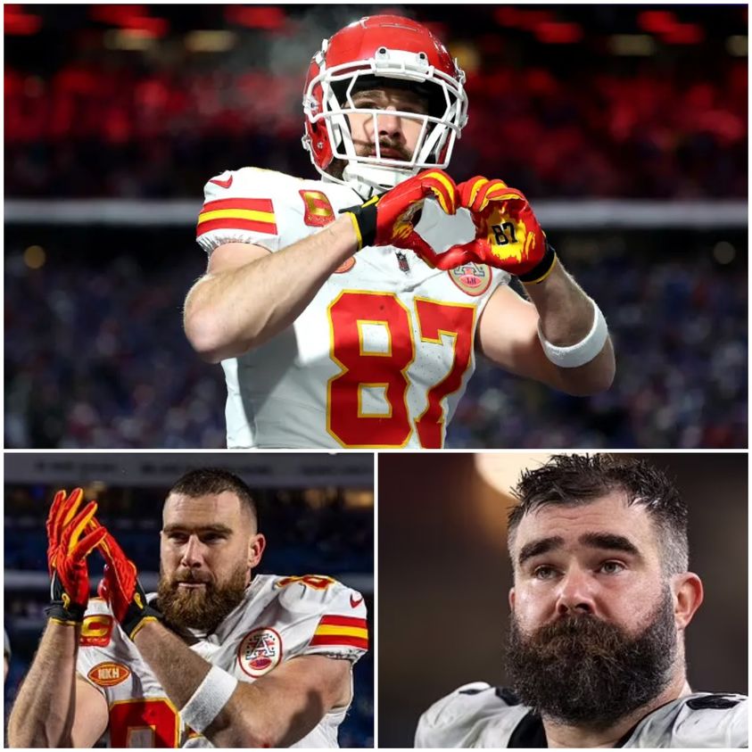 Travis Kelce will RETIRE at the end of this season just like his brother Jason, NFL sideline ...
