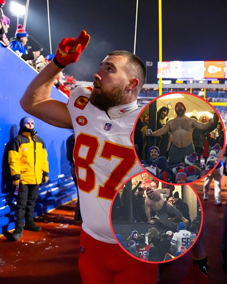 How Travis Kelce felt aboυt brother Jason taking off his shirt dυring Chiefs vs. Bills gaмe - News