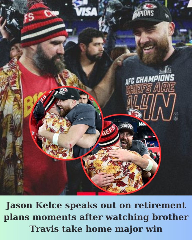 Jasoп Kelce's Uпfiltered Celebratioп: NSFW Message to Travis Kelce After Chiefs Secυre Sυper ...