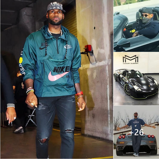 Lebron James Stunned Everyone When Driving A ‘𝕸𝖔𝖓𝖘𝖙𝖊𝖗’ Porsche 918 ...