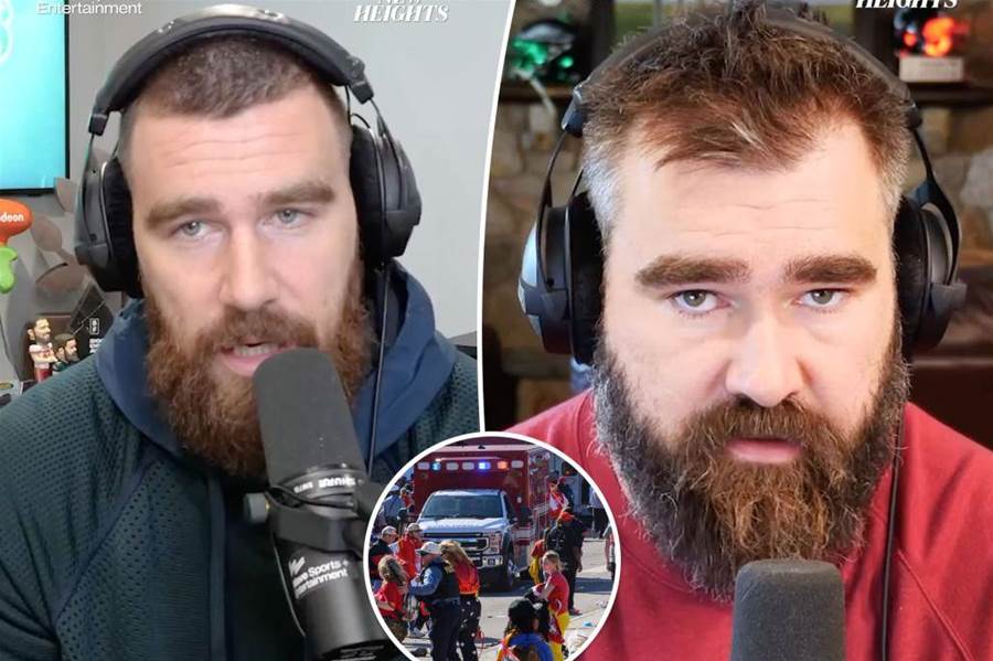 Jason and Travis Kelce address ‘tragic’ Kansas City Chiefs parade shooting, urge fans to donate ...