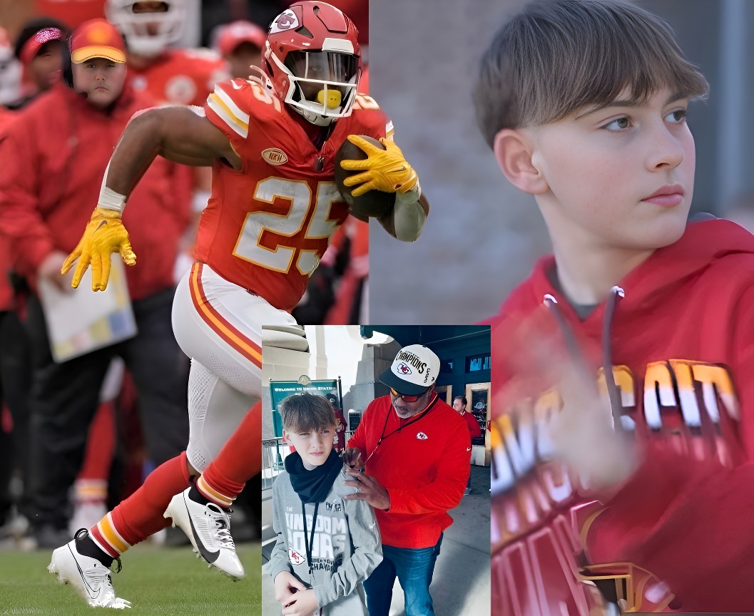 Chiefs star honored with award after protecting a teen during shooting ...