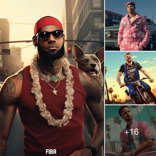 GTA Hoop Paradise 🏀 What will NBA stars, Lebron Curry,… look like in ...