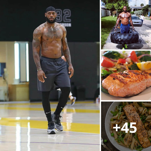 Discover LeBron James’ fitness routine and diet for his toned body. - News