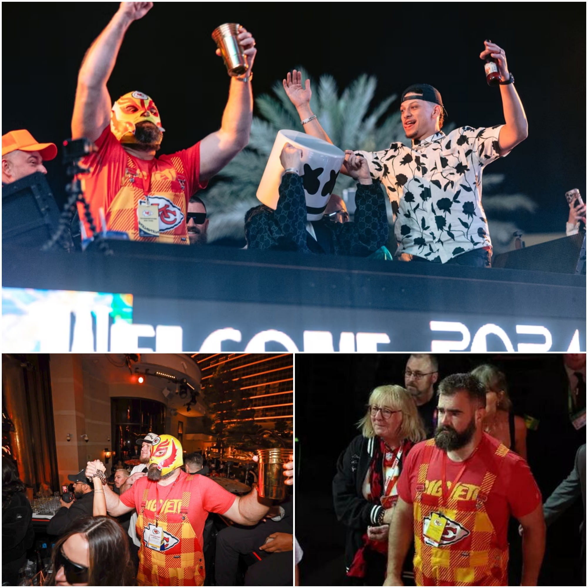 Jason Kelce parties at nightclub in wild Chiefs celebration scene - News