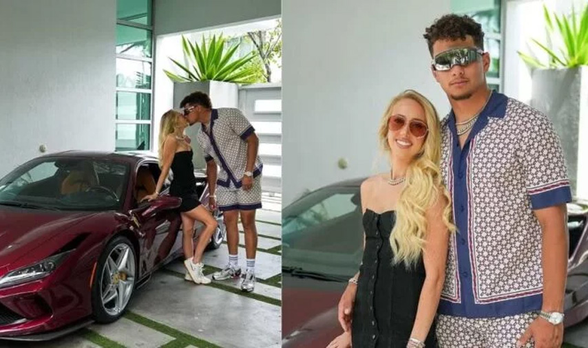 Patrick Mahomes just gave his wife a brand new Ferrari worth $330,000 ...