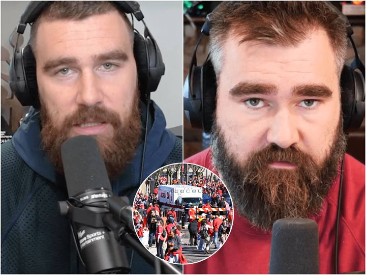 Travis Kelce, Jason Kelce Share Emotional Statement on Tragic Super Bowl Parade Shooting - News