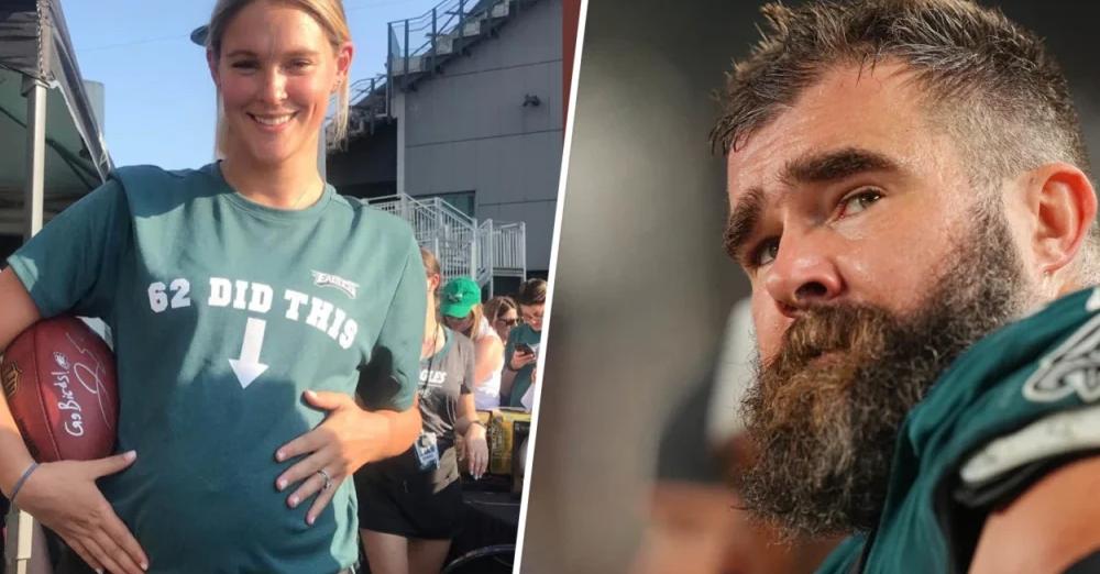 Jason Kelce and his beloved Wife Share Excitement Over Pregnancy News ...