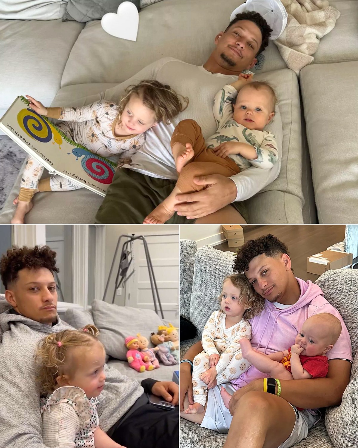 Patrick Mahomes has been spending some quality time with his family ...