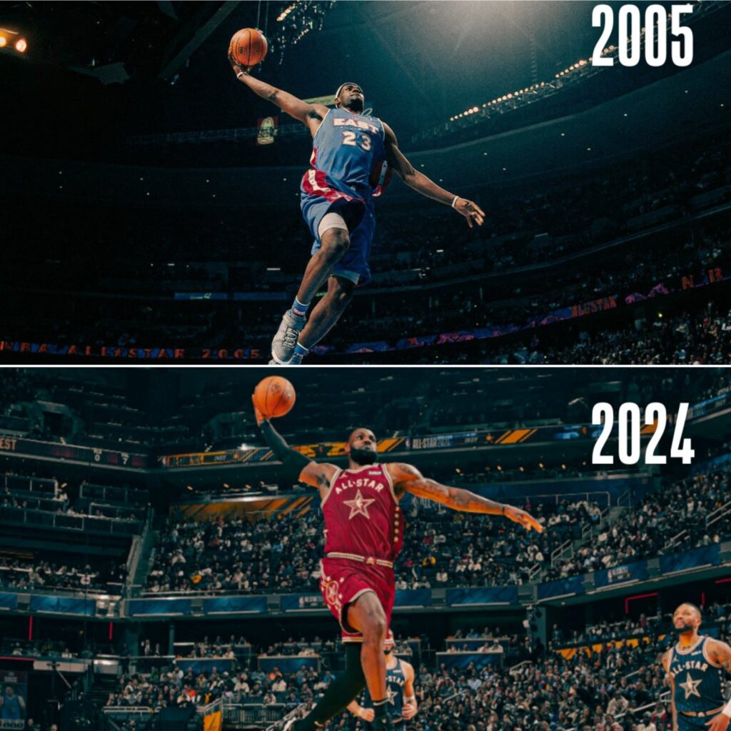 LeBron James Soars to New Heights with Thunderous Tomahawk Dunk in NBA ...