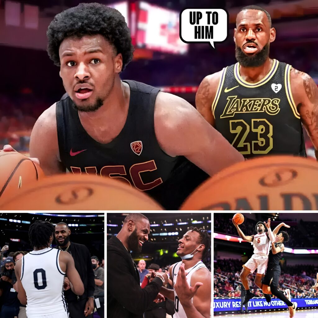 LeBron James gets 100% real on Bronny James’ looming NBA Draft decision amid shaky USC campaign ...