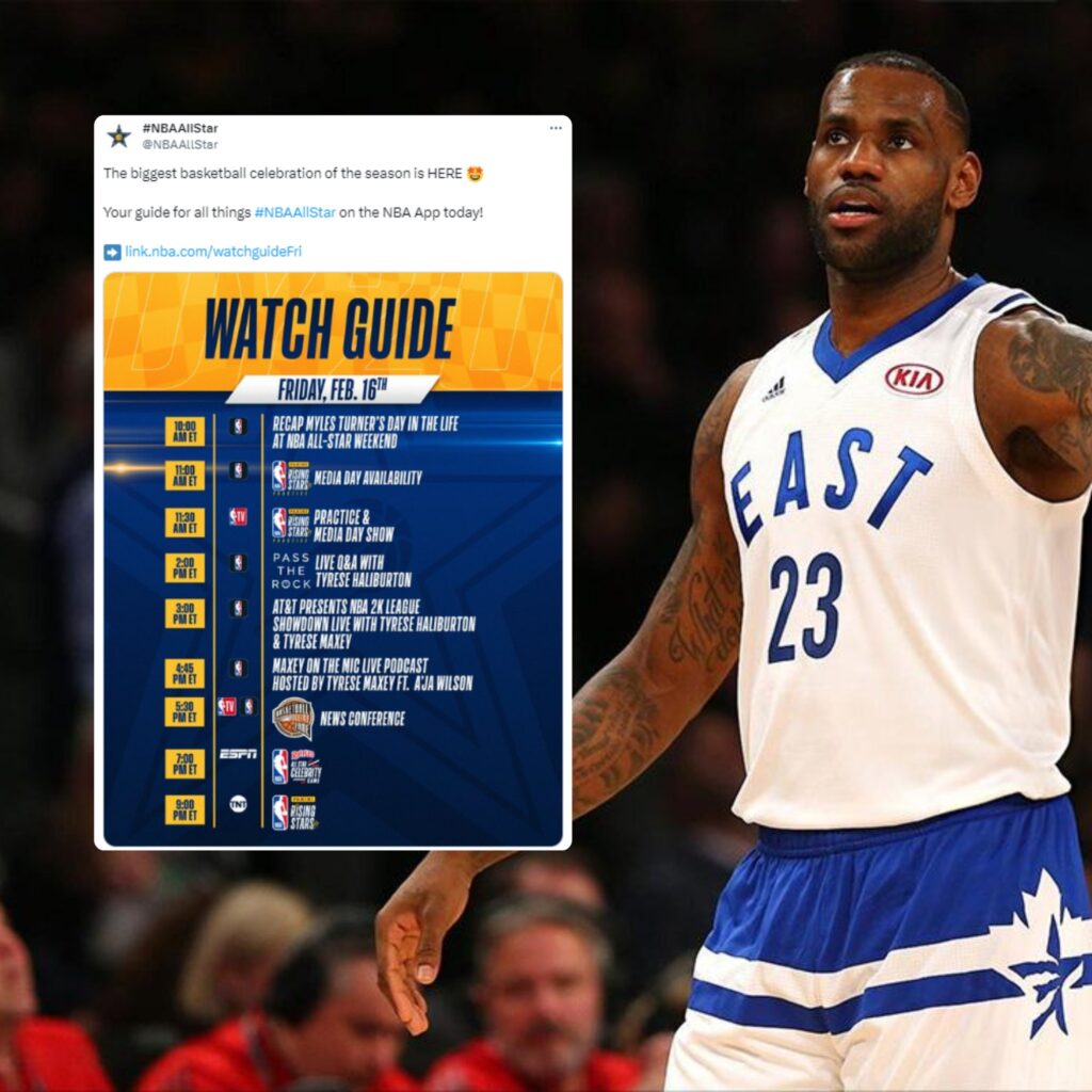 Mark Your Calendars: NBA All-Star Weekend 2024 Schedule Revealed – Find ...