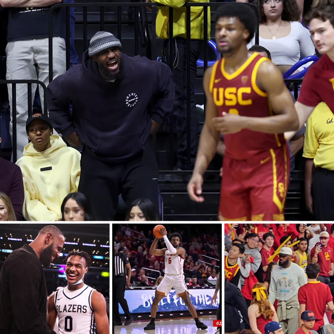 LeBron James rips Bronny NBA mock draft talk: ‘Let the kid be a kid’ - News