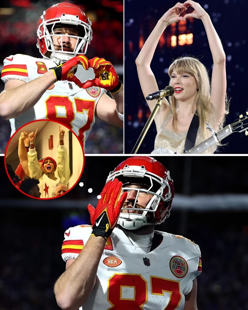 While beer-drinking brother Jason strips to his waist in joy as the Chiefs defeat the Bills ...