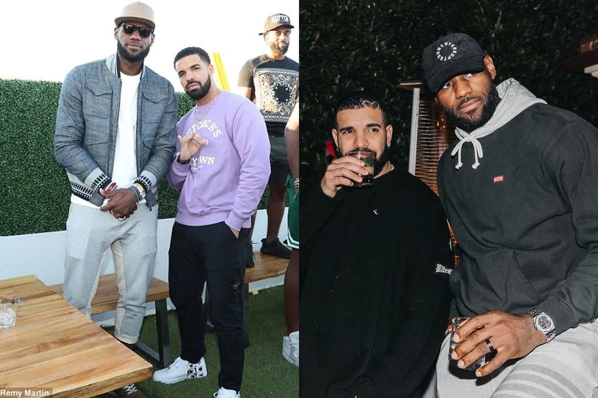 LeBron James is living his best life tonight, seen partying alongside ...