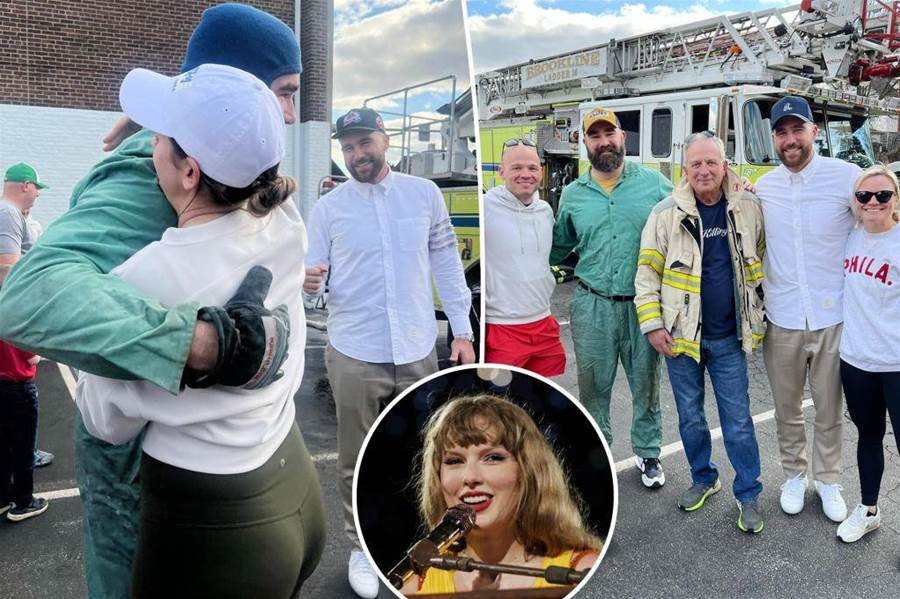 Taylor Swift dominates Singapore stage, as Travis and Jason Kelce grace ...