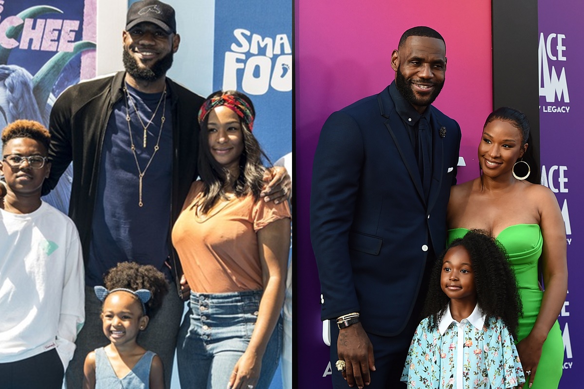 ‘He is the luckiest person in the world’ – LeBron James’s wife ...