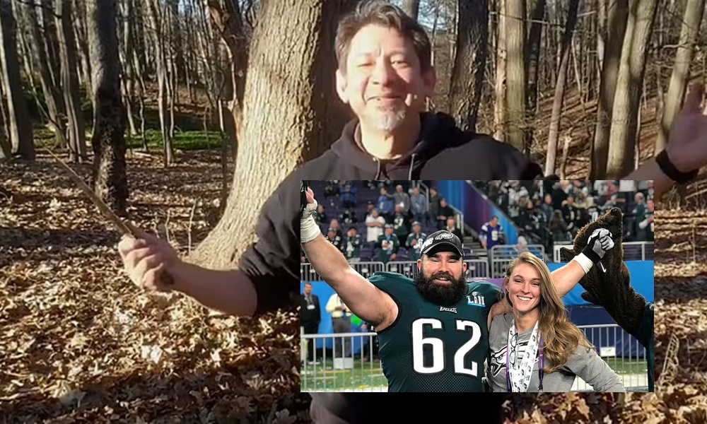 Jason Kelce receives invitation to battle brother Travis in the forge on History channel’s ...