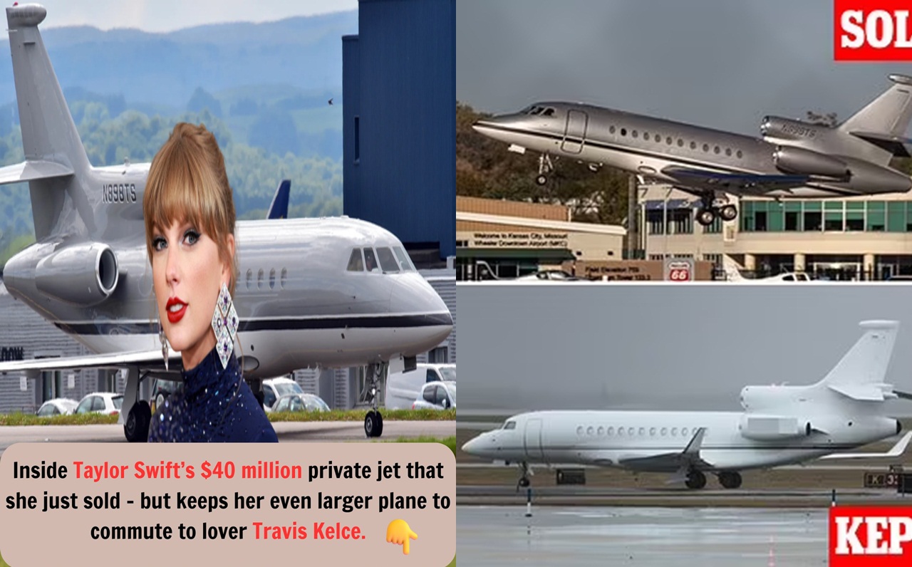 Inside Taylor Swift’s $40 million private jet that she just sold – but ...