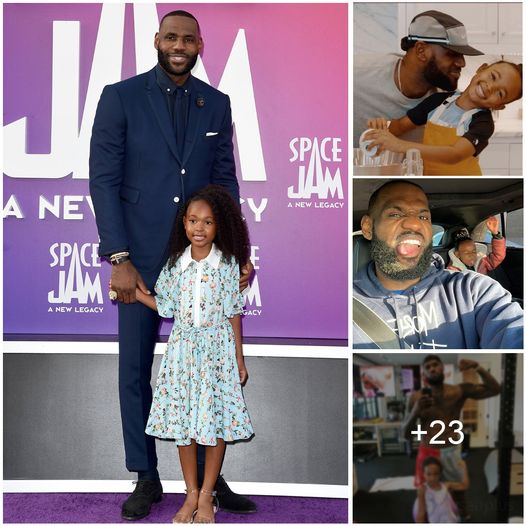 LeBron James and Daughter Zhuri Capture Hearts with an Adorable Daddy ...