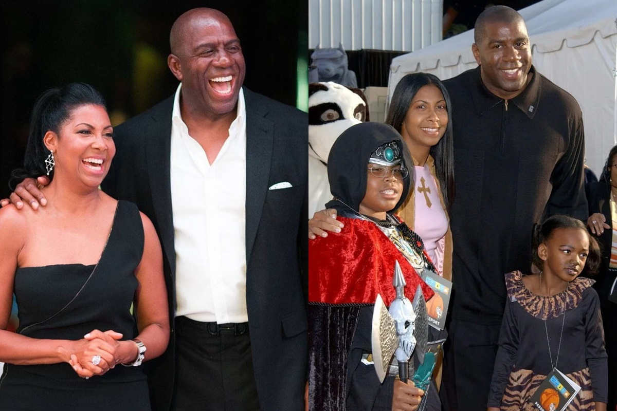 After 32 Years, Magic Johnson Still Smitten With His High School ...