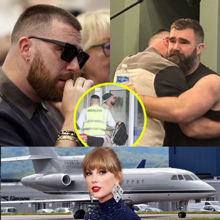 Breaking: Travis Kelce SPOTTED at the Philadelphia Airport on the way to Singapore after brother ...