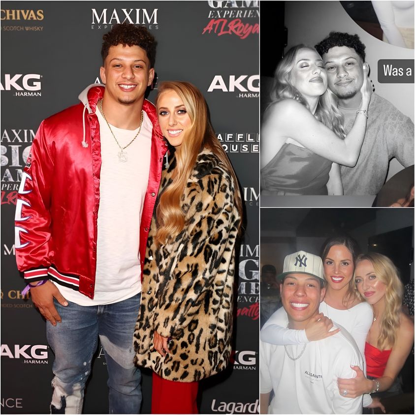 Patrick And Brittany Mahomes Kick Off Offseason Fun With Electric Drake ...