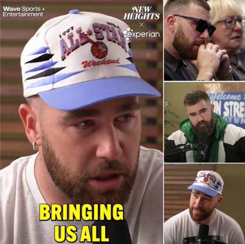 Travis Kelce bursts into tears while discussing Jason’s retirement - News
