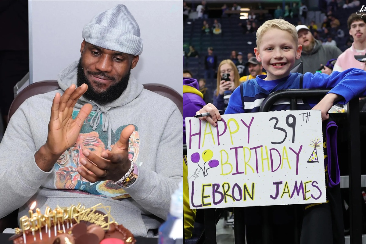 Happy 39th Birthday, LeBron James! Celebrating with Beautiful Images on ...