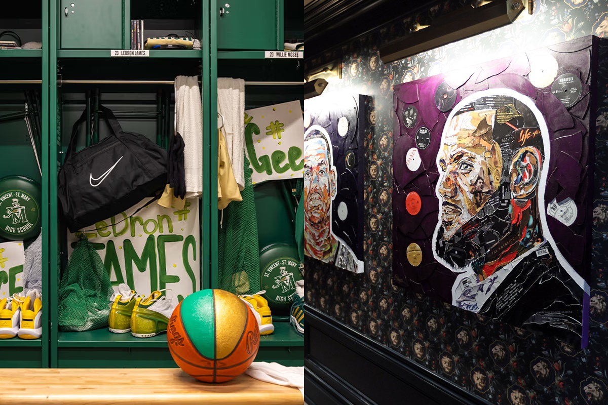 Inside LeBron James’ museum includes his all-white 2003 NBA Draft ...