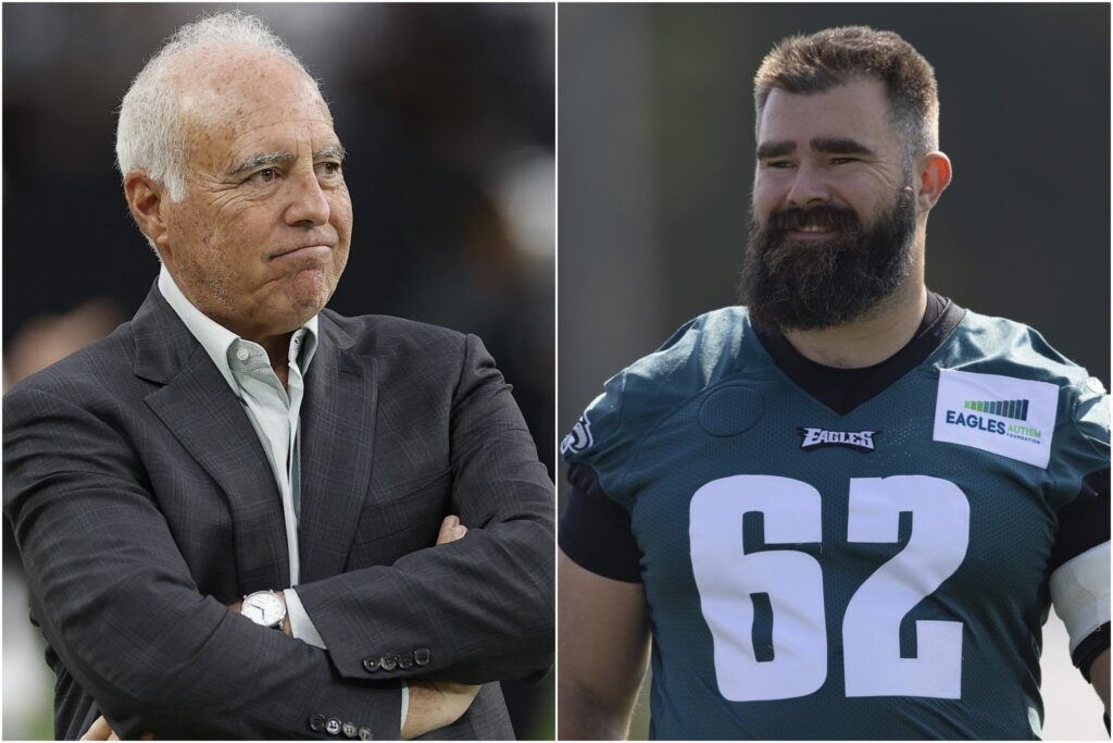 Eagles CEO Jeffrey Lurie Announces Special Tribute for Jason Kelce, Celebrating a Legendary ...