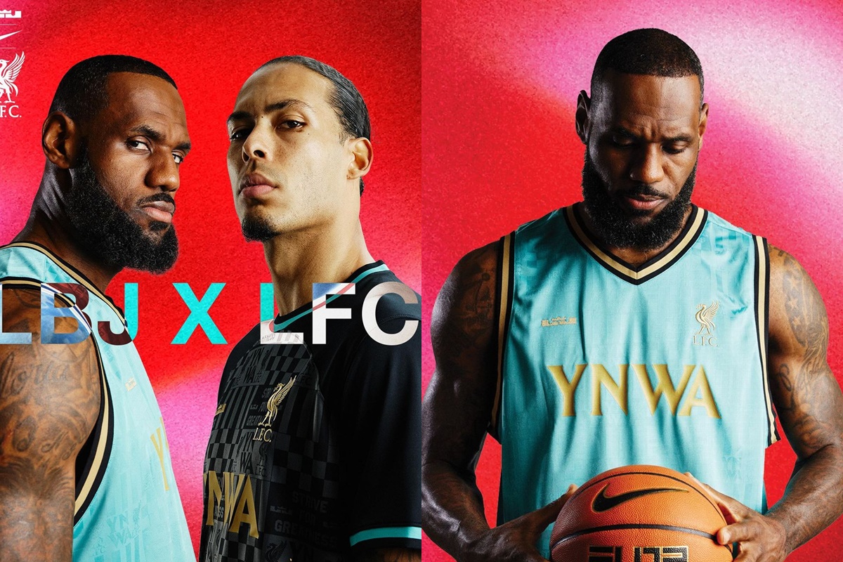 King James, Van Dijk unveil new Liverpool FC x LeBron collection - News