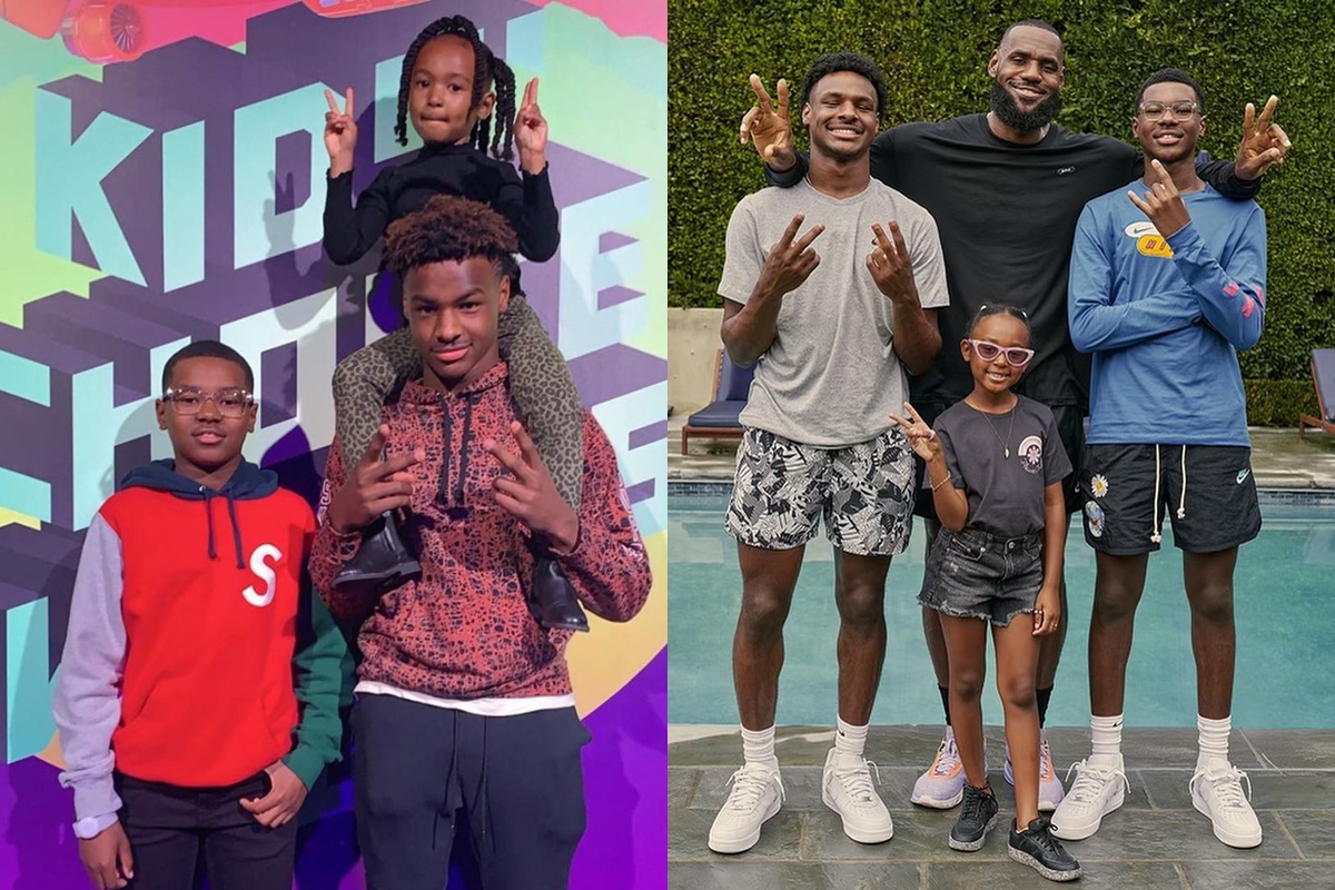 Series of Rare, Remarkable Moments with Lebron James’s 3 Children ...
