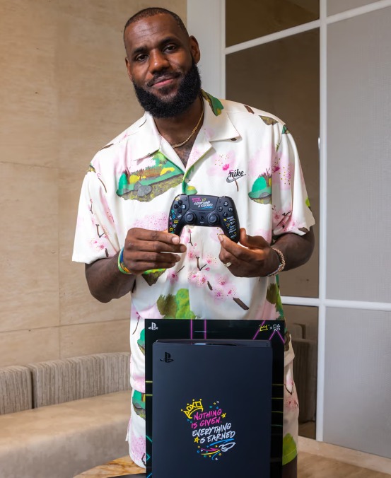 Unleashing the Power: LeBron James Joins Forces with PlayStation 5 in ...