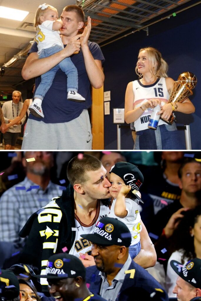 Nikola Jokic celebrates NBA Finals Win with his adorable daughter might ...