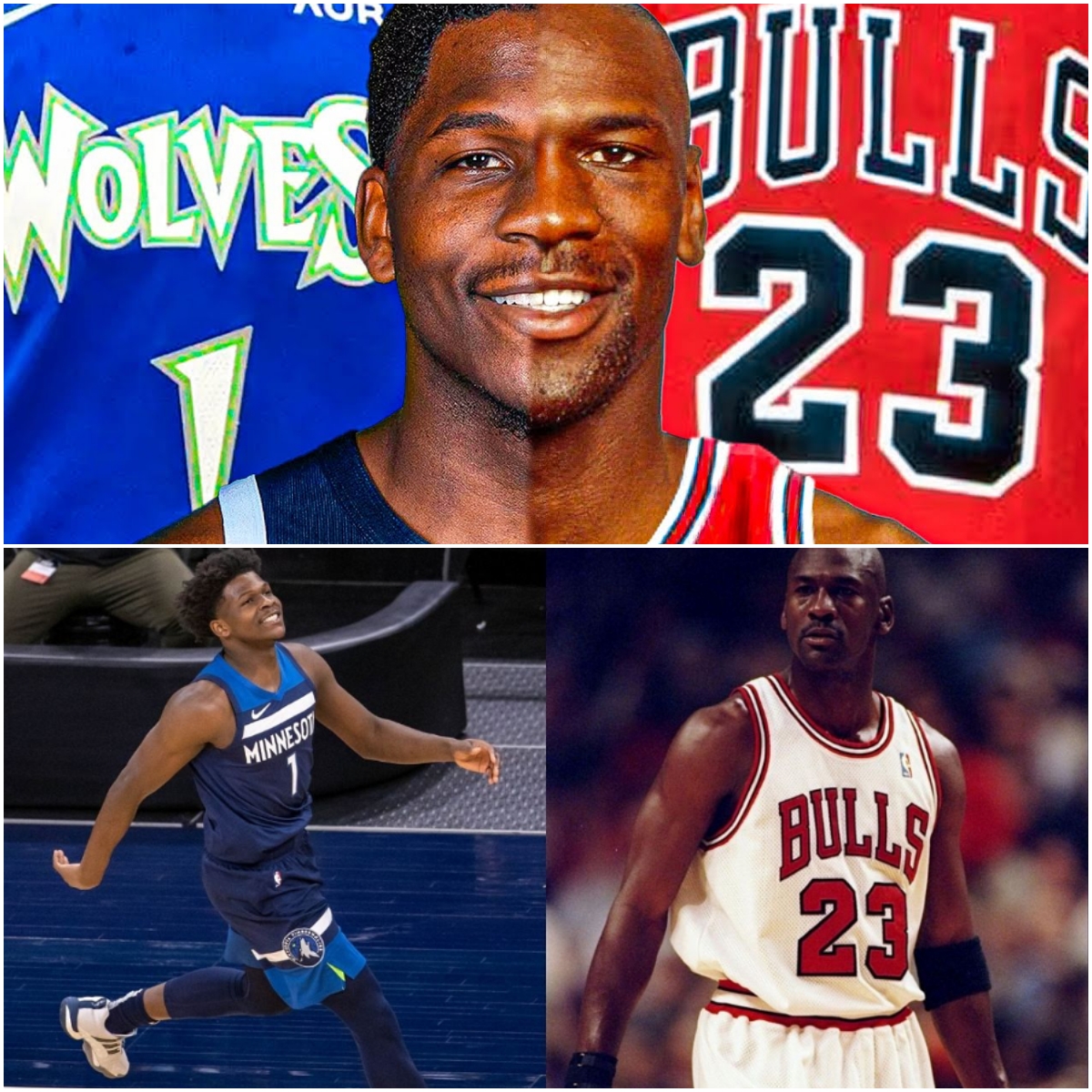 Michael Jordan Nostalgia Hits Hard as Anthony Edwards Turns Back 36 ...