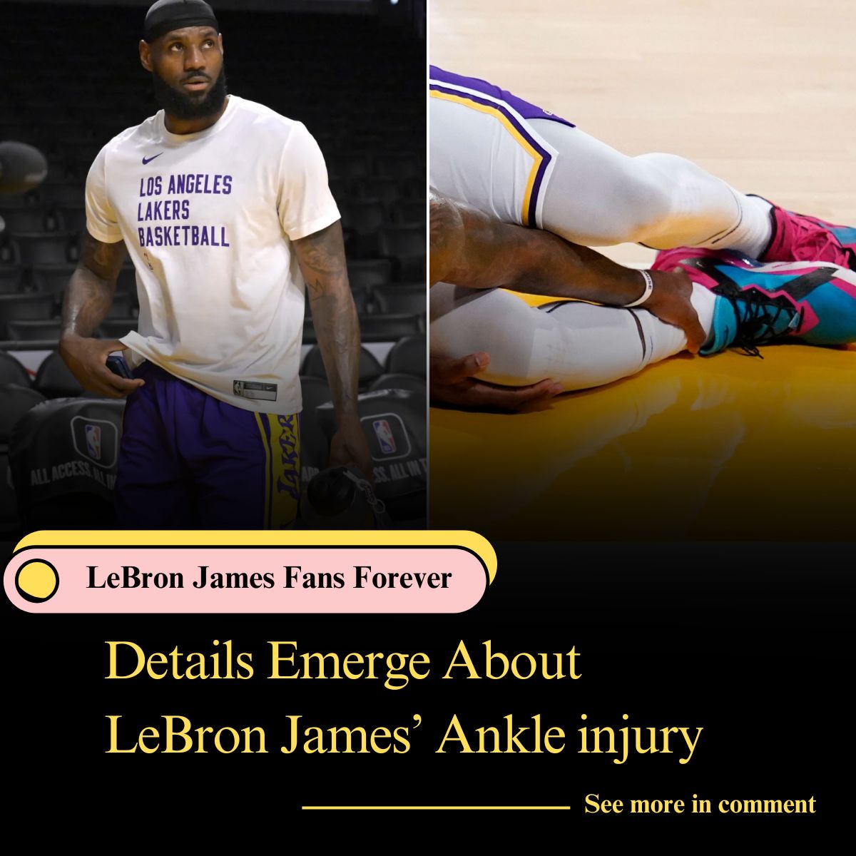 Details Emerge About LeBron James’ Ankle injury - News