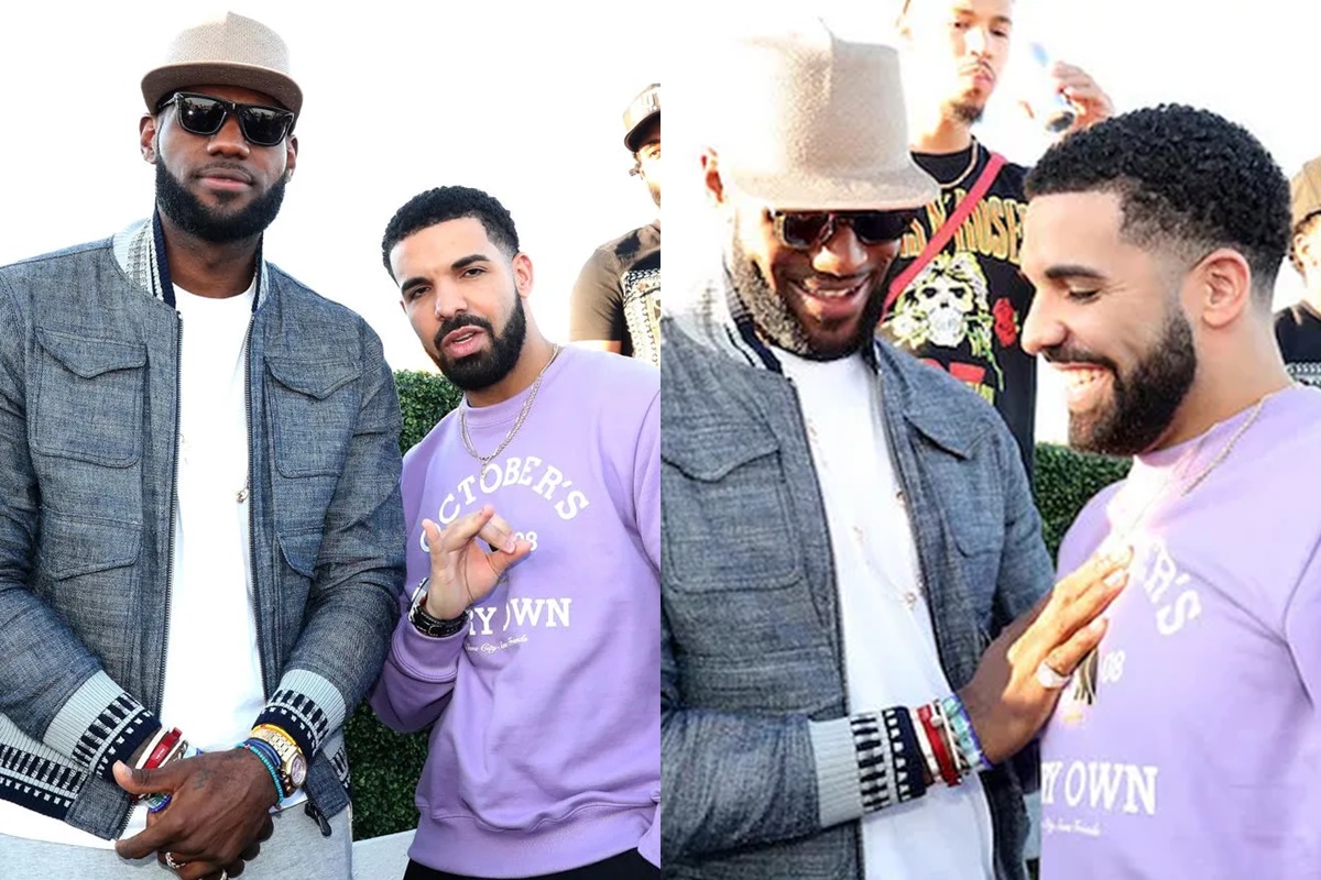 LeBron James is living his best life tonight, seen partying alongside ...