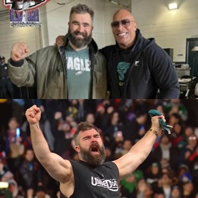 Jason Kelce stuns WWE fans with surprise WrestleMania 40 appearance alongside former Eagles ...