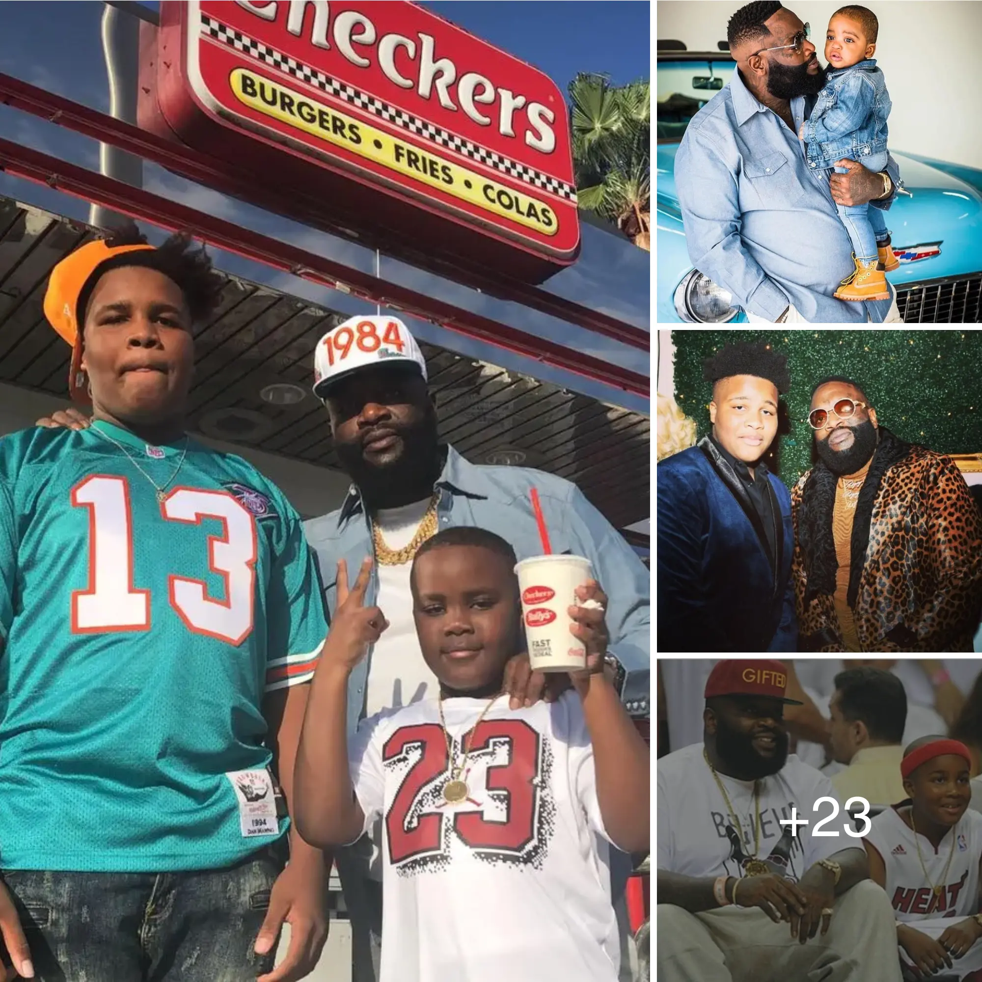 Rick Ross shares how he raised his son ‘I let my son choose his own ...