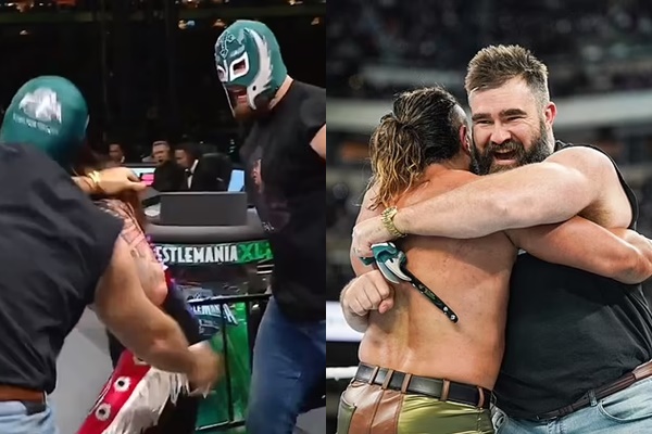 WWE Fans Erupt as Jason Kelce Makes Unexpected WrestleMania Debut in Philadelphia: Is a ...