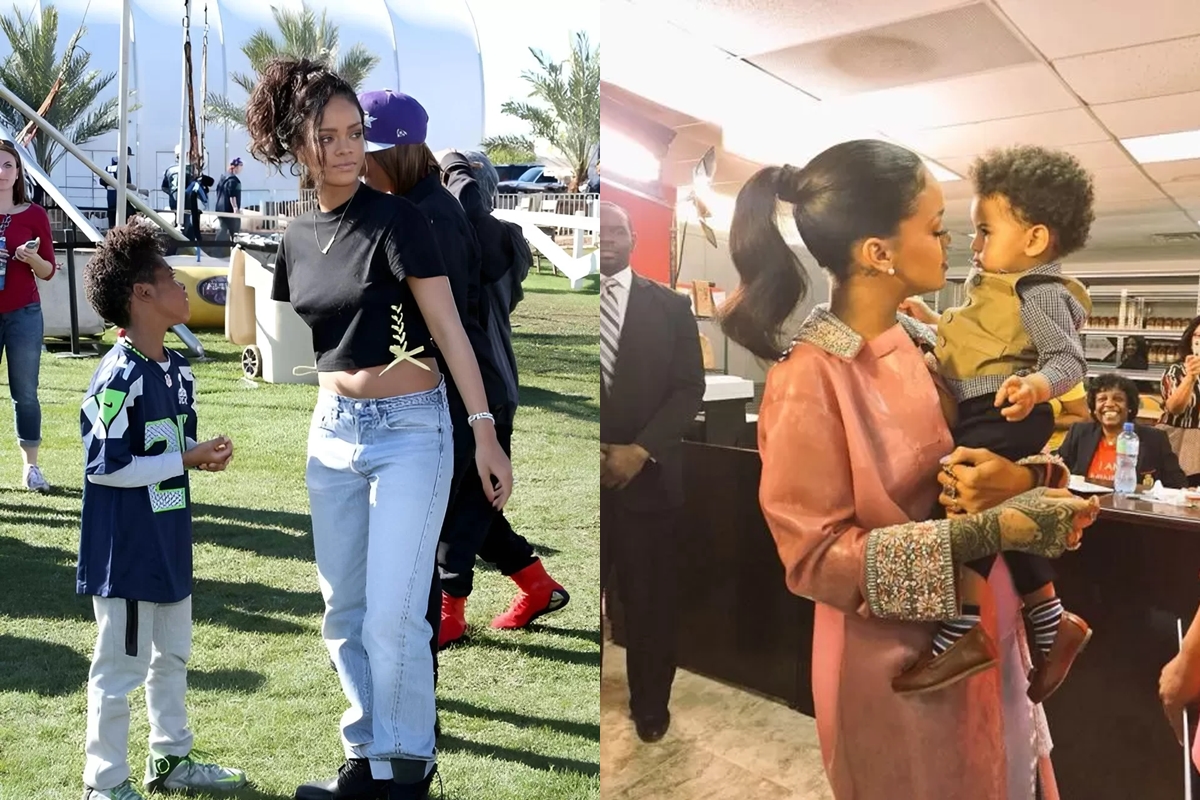 Rihanna Shares Happy Moments With Children, Her Eyes Sparkling And ...