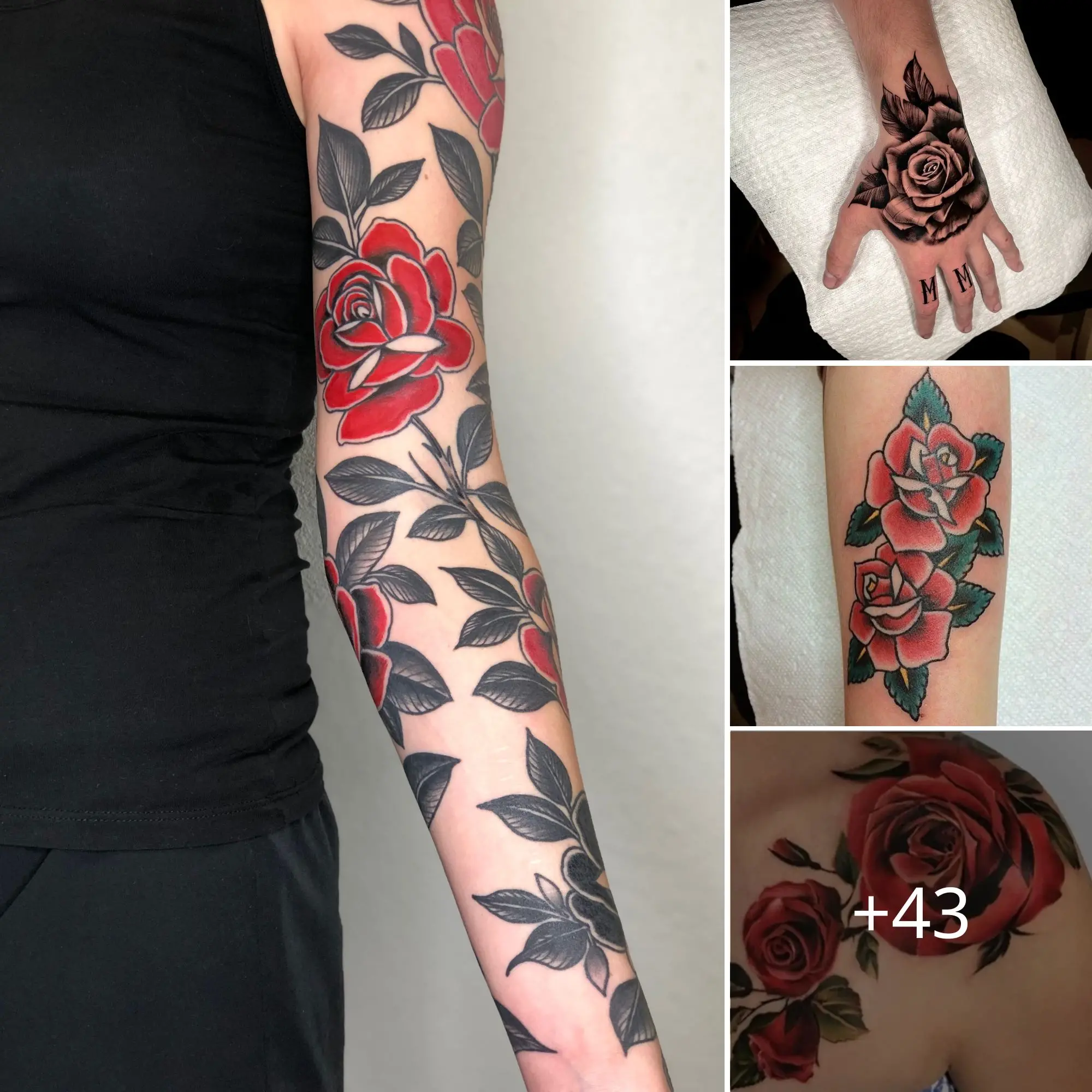 The meaning behind rose tattoo art - News