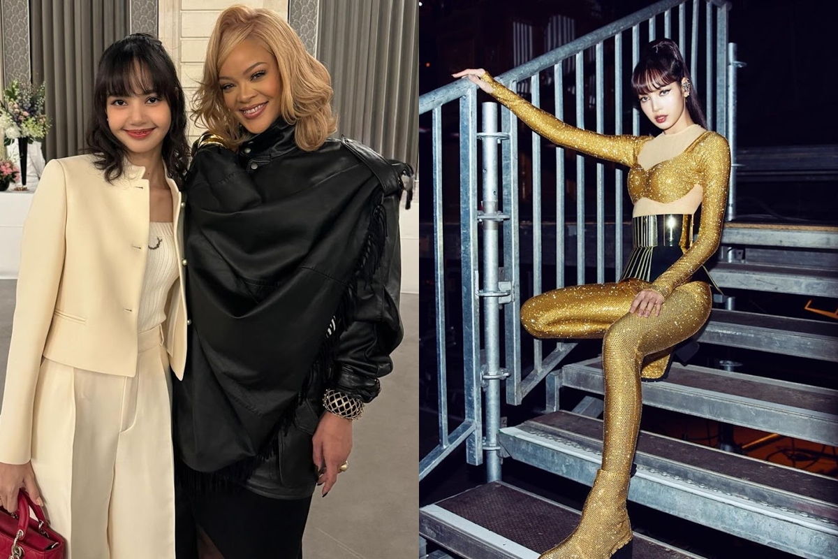 BLACKPINK’s Lisa And Rihanna Make Dreams Come True With A Single Photo ...