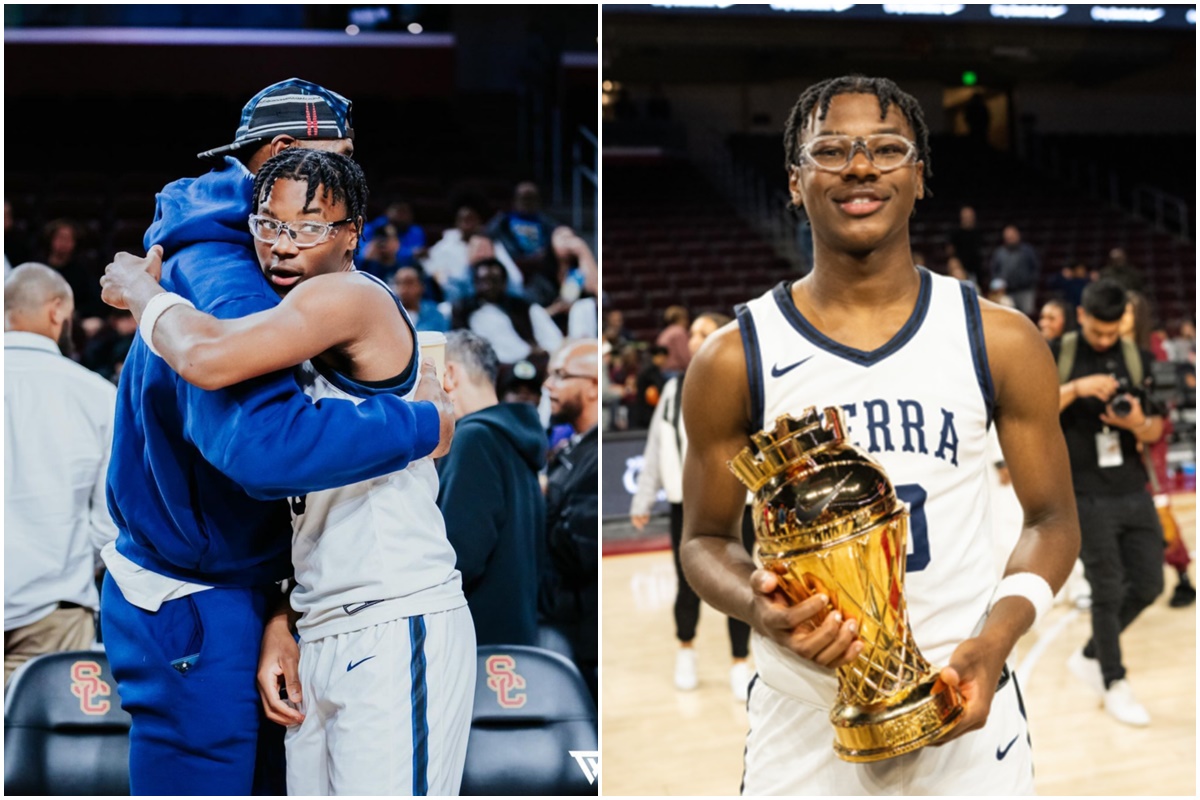 Bryce James makes his father proud with Sierra Canyon’s victory; LeBron ...