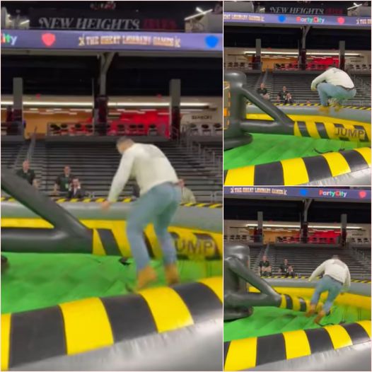 Jason Kelce told to star in a Timberland commercial after ditching his ...