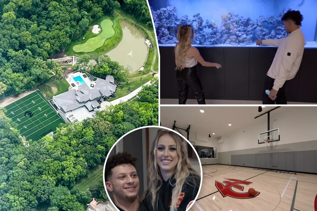 Inside Patrick and Brittany Mahomes’ palatial Kansas City estate with ...